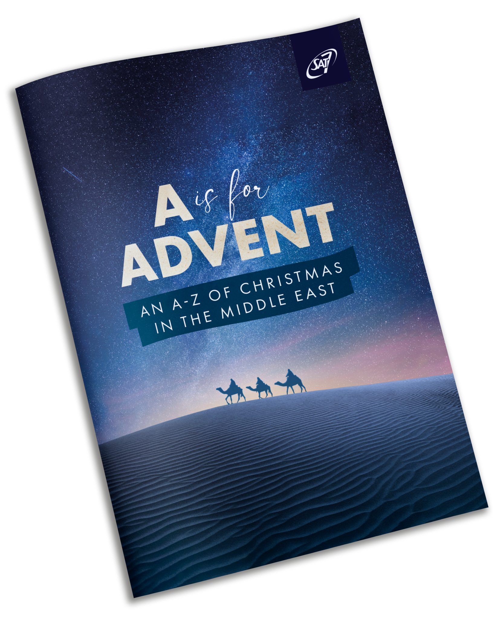 Advent booklet mockup » SAT-7 UK
