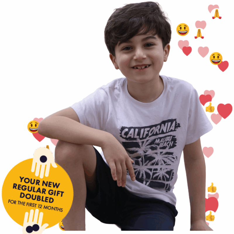 gift doubled young boy » SAT-7 UK